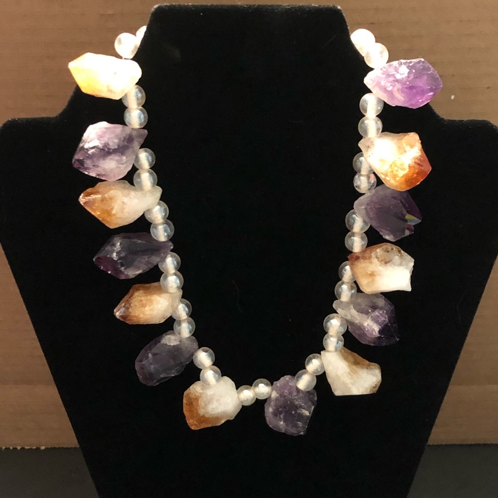 Beautiful Amethyst Necklace - Gem